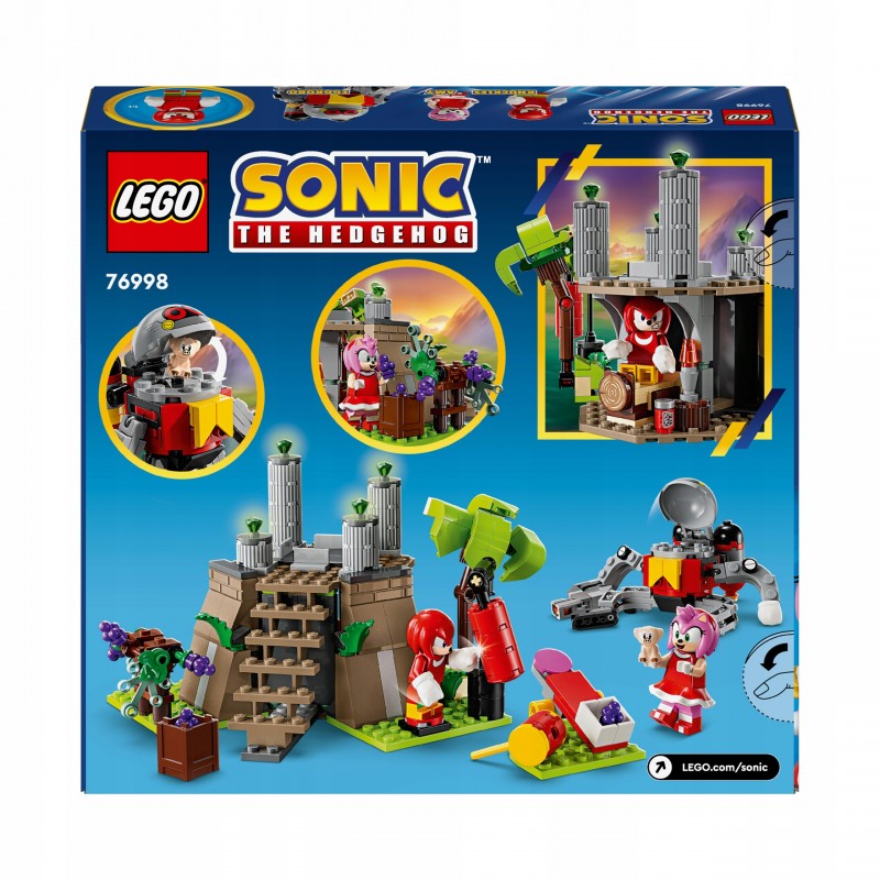 LEGO Sonic The Hedgehog Knuckles i świątynia Master Emerald 76998